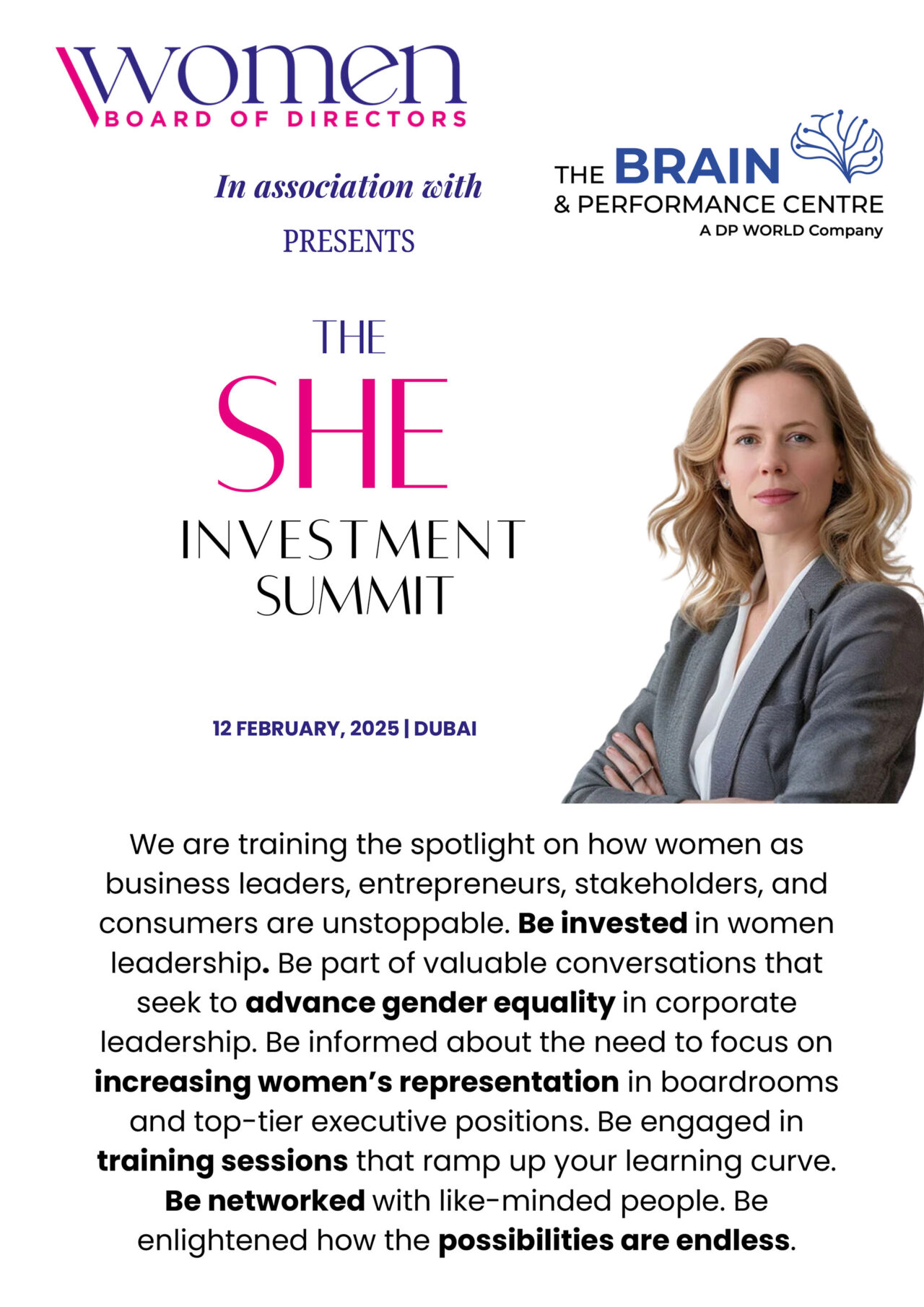 The She Investment Summit 2025 - Women Board of Directors